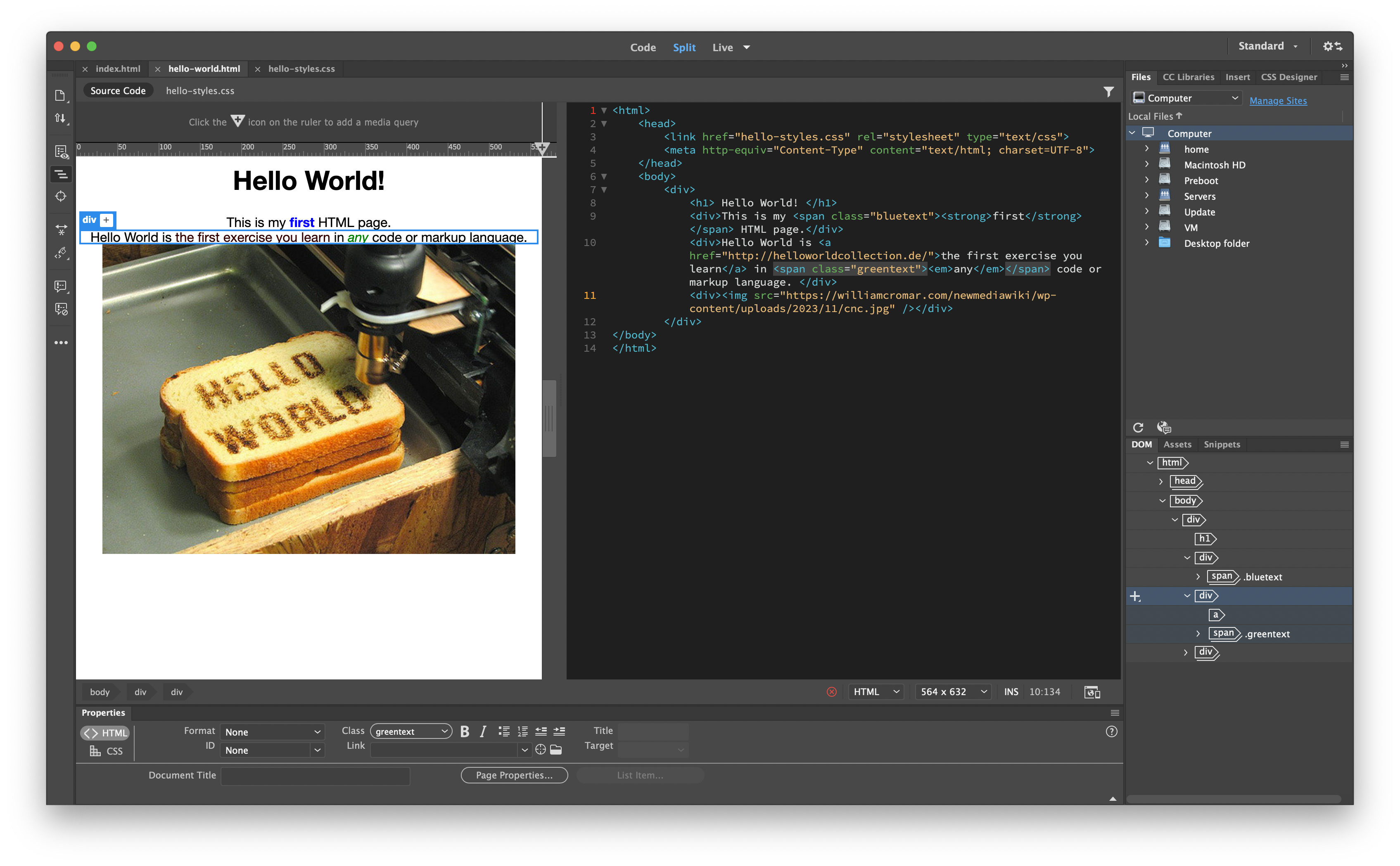 helloWorld - newMediaWiki