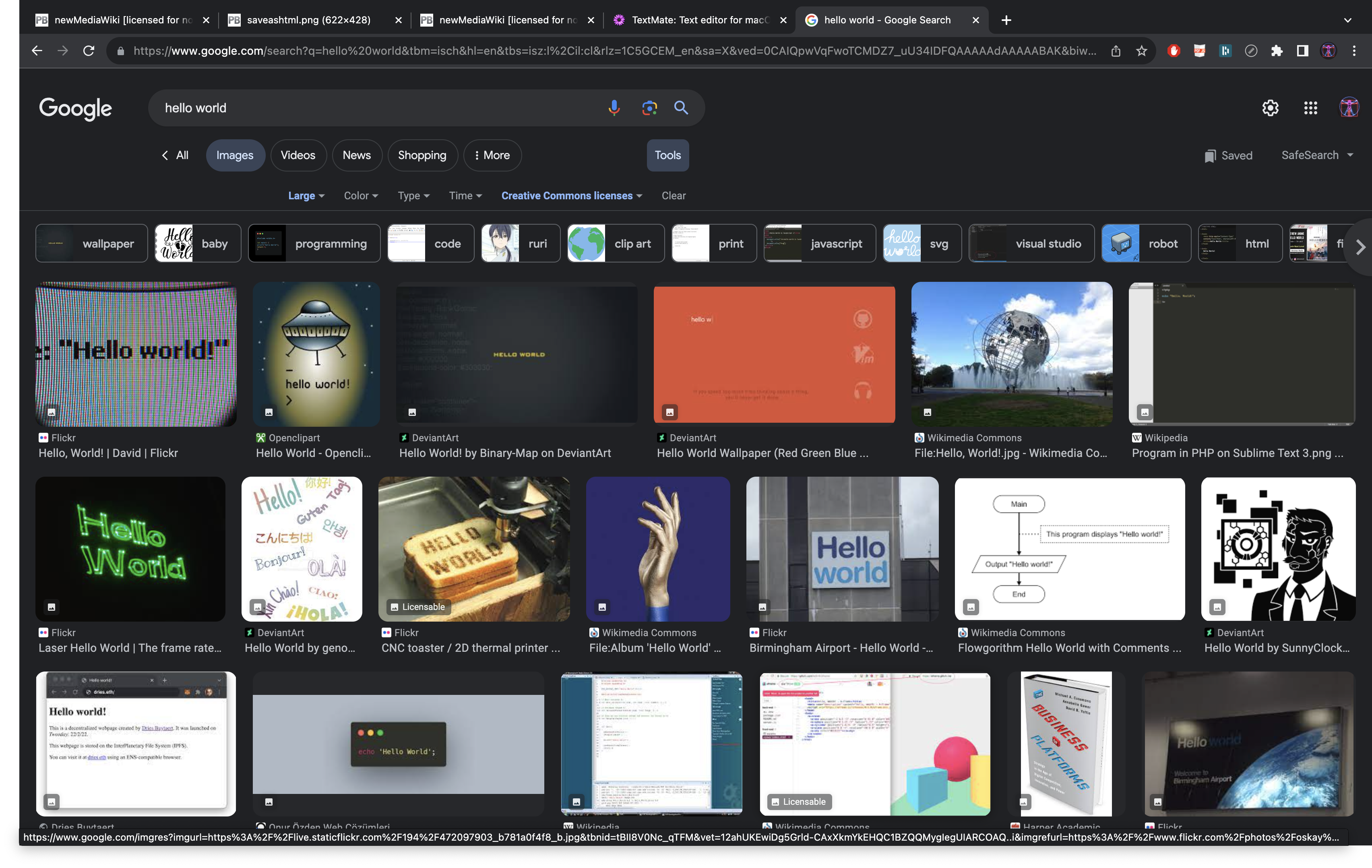 helloWorld - newMediaWiki
